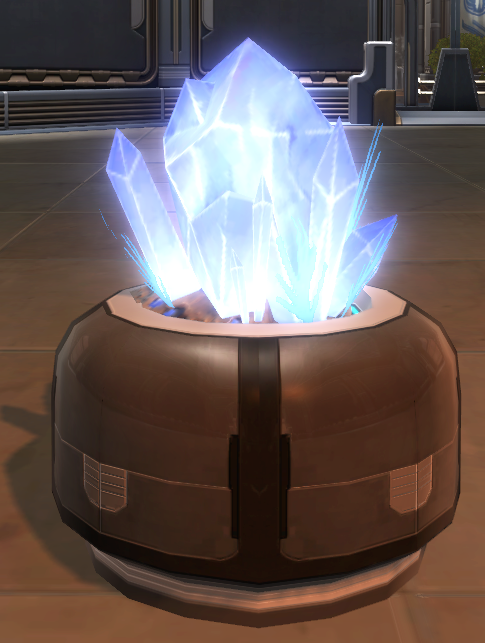 TOR Decorating | Polychromic Blue Crystal Formation (SWTOR)