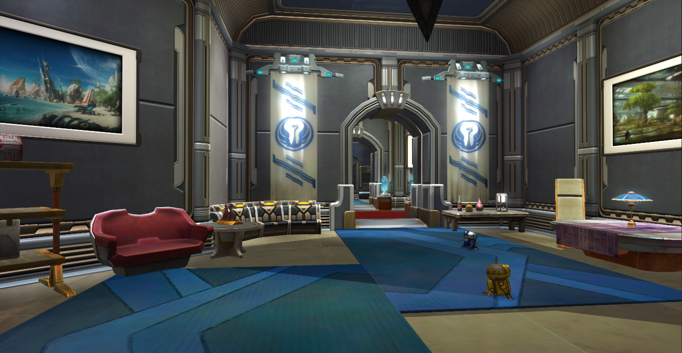 TOR Decorating | Jaeckel's Jedi Academy - The Harbinger (SWTOR)
