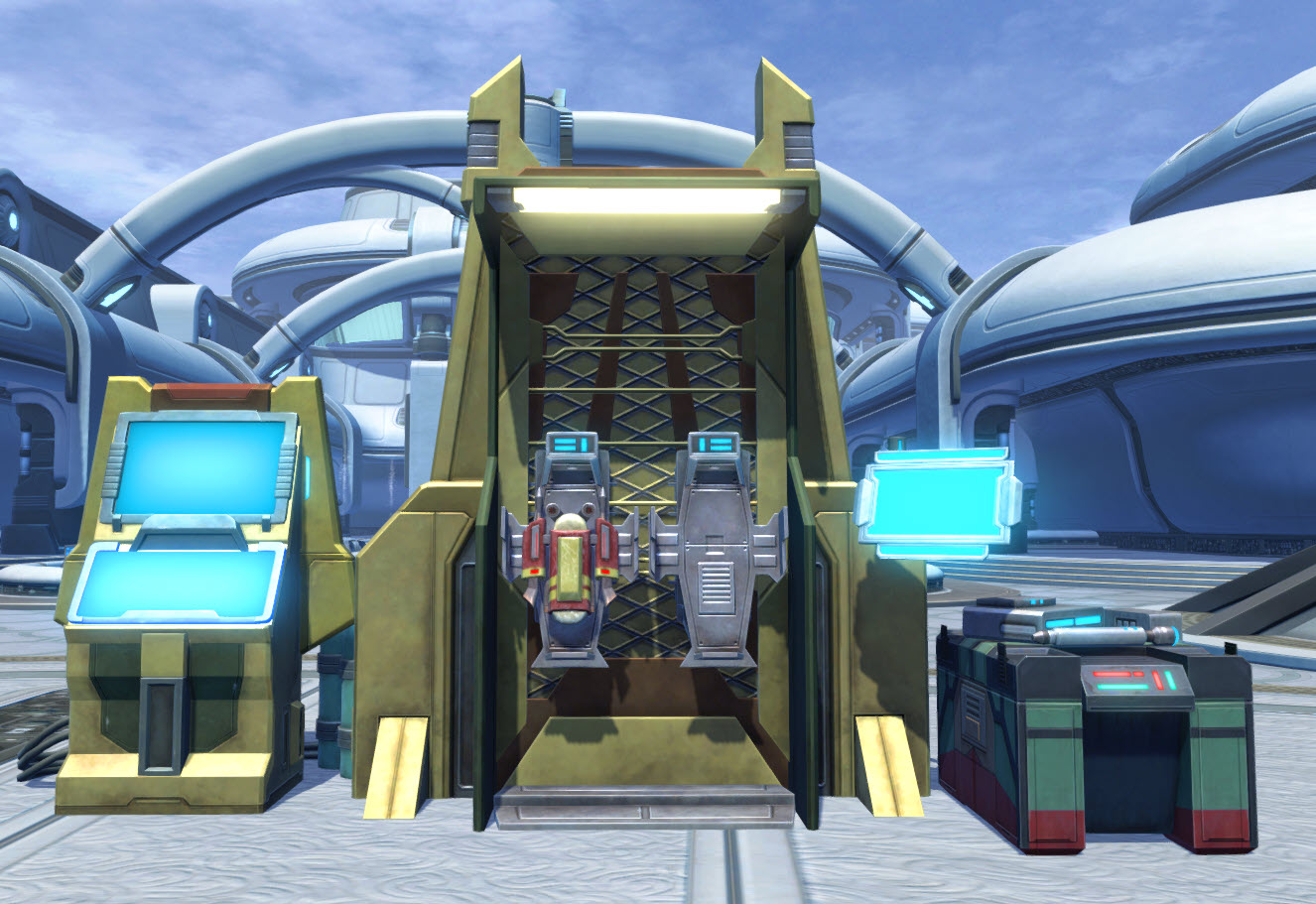 TOR Decorating | Mandalorian Jetpack Station (SWTOR)