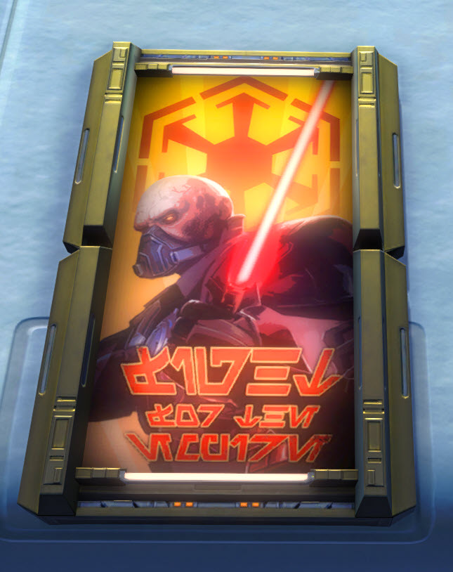TOR Decorating | Poster: Darth Malgus (SWTOR)