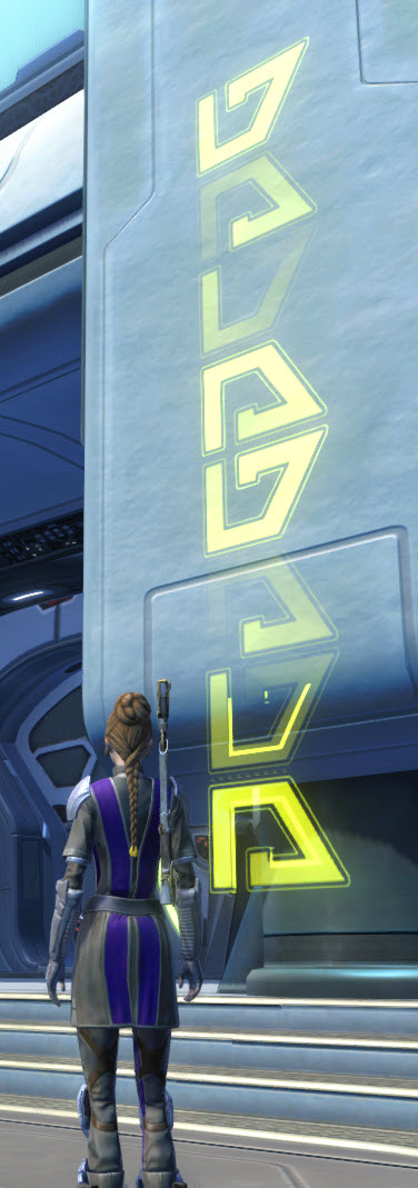TOR Decorating | Holo Sign: Grek Terminal (SWTOR)