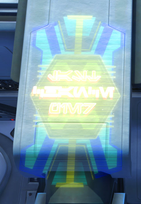 TOR Decorating | Holo Sign: Last Chance Pier (SWTOR)