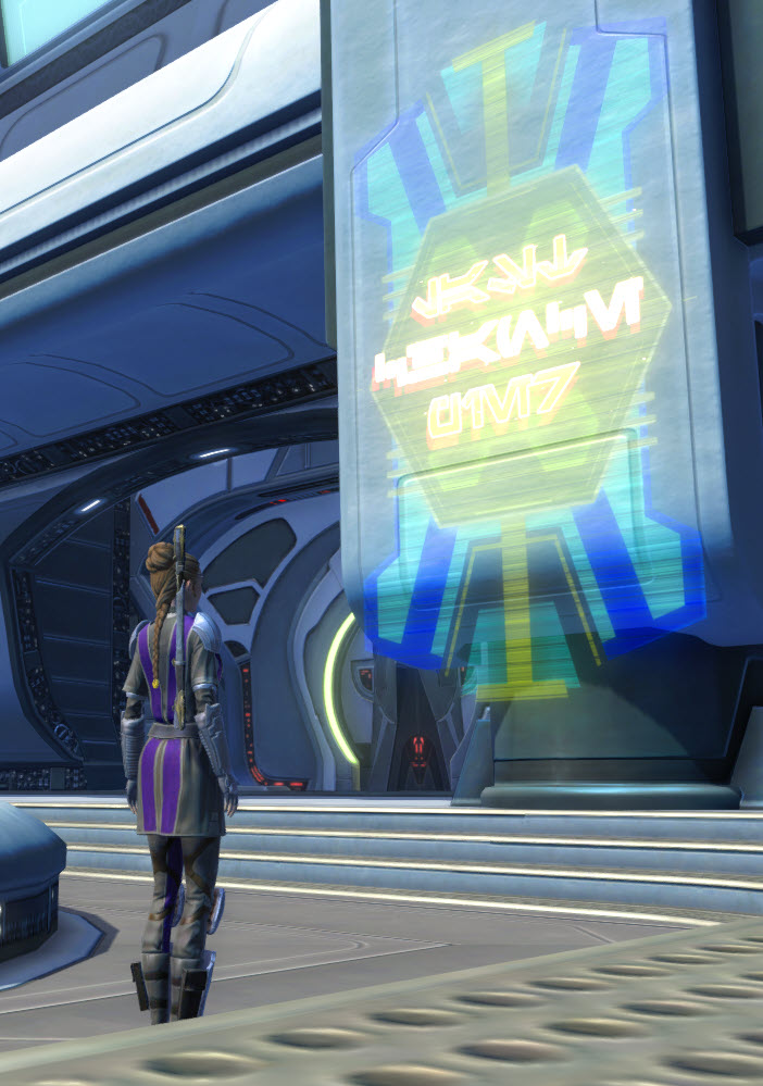 TOR Decorating | Holo Sign: Last Chance Pier (SWTOR)