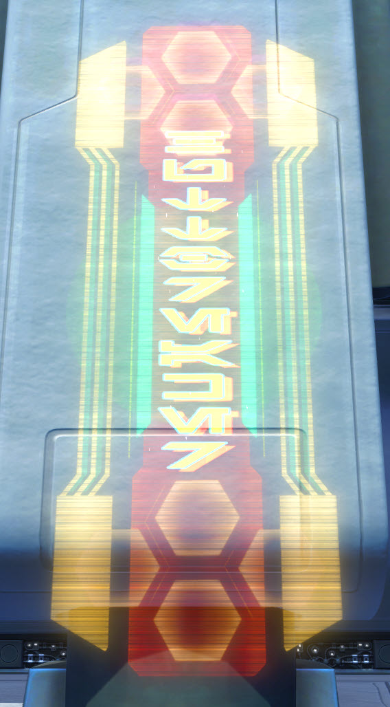 TOR Decorating | Holo Sign: The Hutt Breaker (SWTOR)