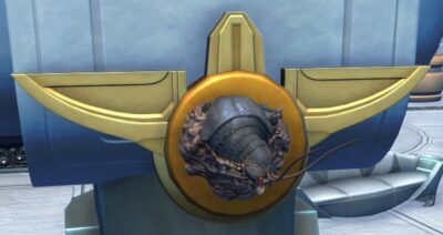 TOR Decorating | Taxidermy: Voreclaw Head (Gold Plaque) (SWTOR)